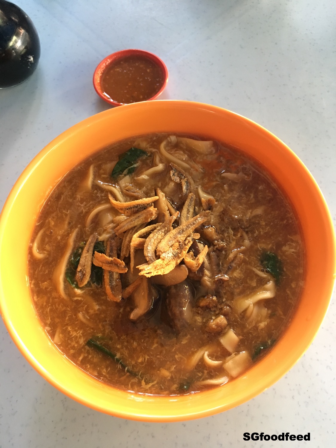 SGfoodfeed: Uncle Lim Pan Mee (林記板麵) - A dish with different variety