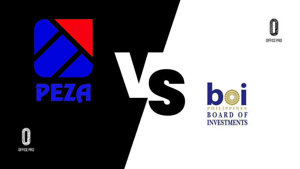 BOI vs. PEZA - A Quick Comparison
