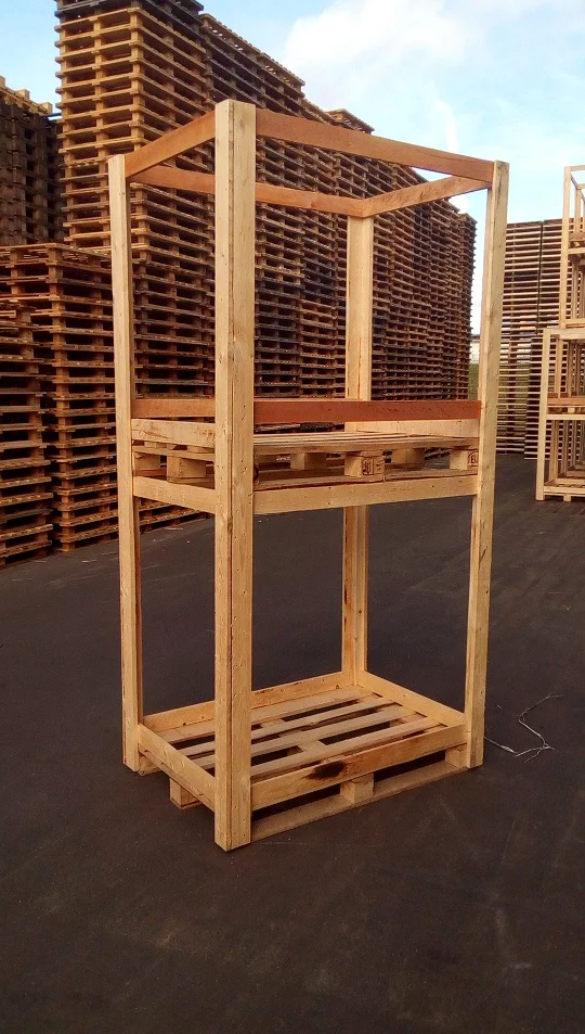 Duo Pallets 800x1200x2400mm, ISPM