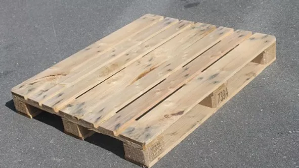 Blok- en houten pallets