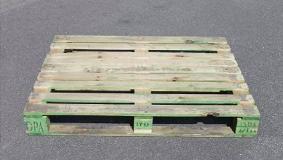 Blok- en houten pallets