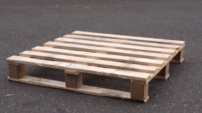 Blok- en houten pallets