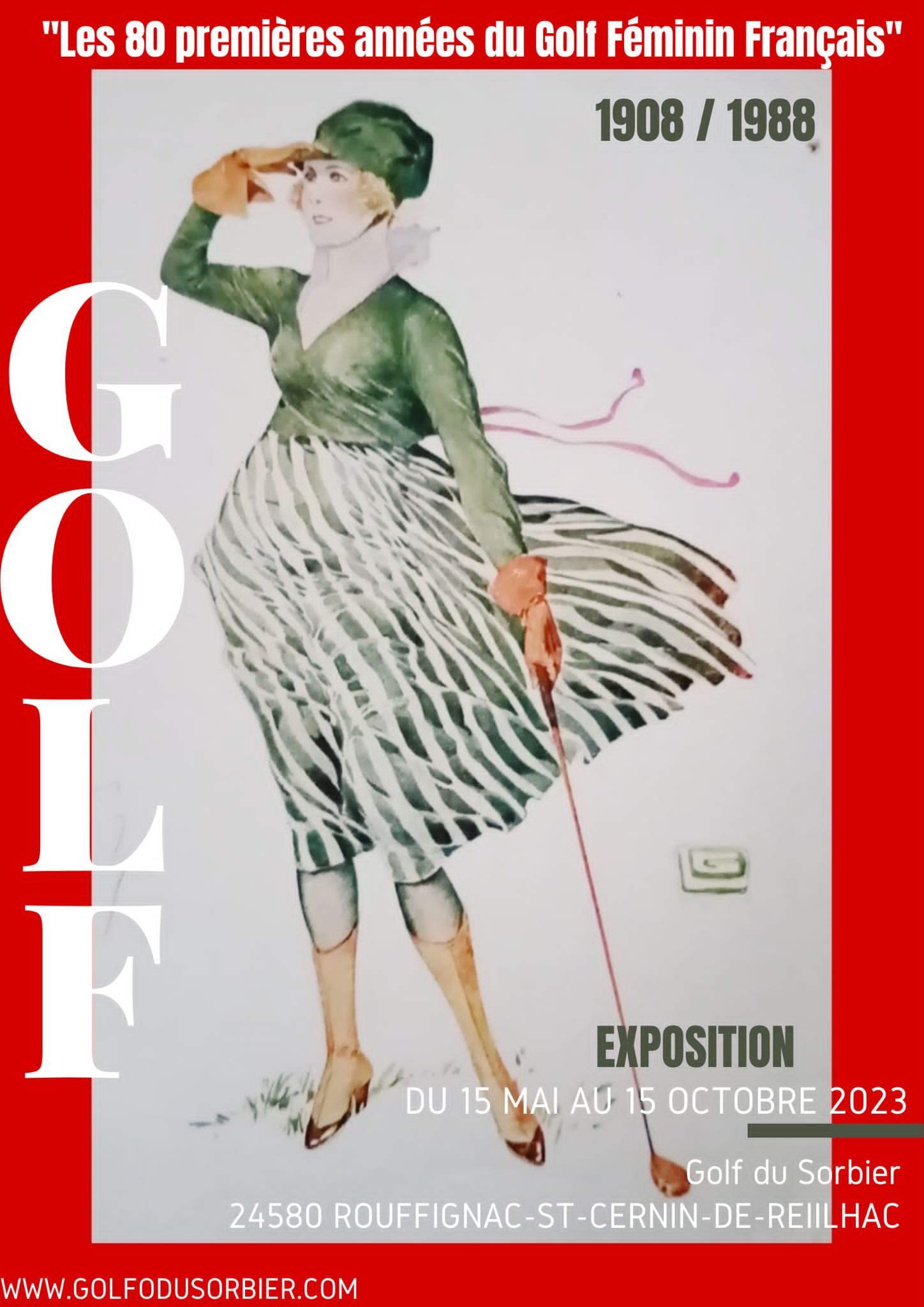 Exposition sur l'Histoire du Golf Féminin Français