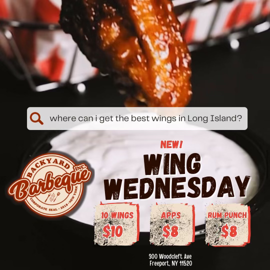 Wing Wednesday | Backyard Events