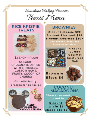 Ordering & Menus | Sunshine Baking