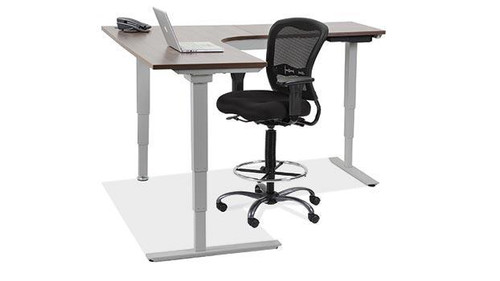 Electric Height Adjustable Corner Desk | Office Desks | Discount Office ...
