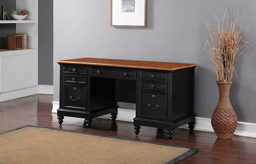 63"W Flat Top Desks | Traditional | Discount Office Furniture, Inc.