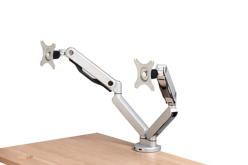 HON Dual Monitor Arm | Modern Ergonomics | Discount Office Furniture