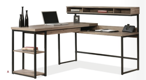 Sauder, Transit Collection, L-Shape Desk, 414417
