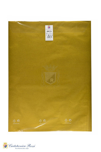 Bi-colour Metallic Tissue Paper 100% made in ITALY - Gold-Brown | Crepe ...