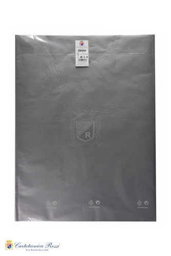 Bi-colour Metallic Tissue Paper 100% made in ITALY - Silver-Blue ...