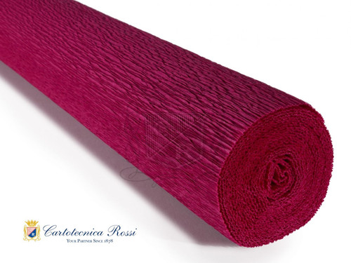Crepe Paper Roll #984, Italian 140g Cardinal Red | Crepe Paper Crafts