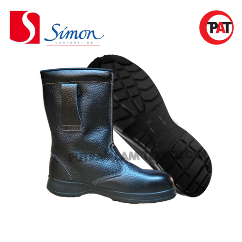 Sepatu Safety Simon Type ST 1044 R BLACK | Putra Alam Teknologi