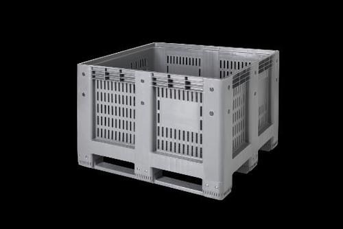 Container Box Plastik Industri Rabbit 1109 + Kaki Pallet - 120 x 100 x ...