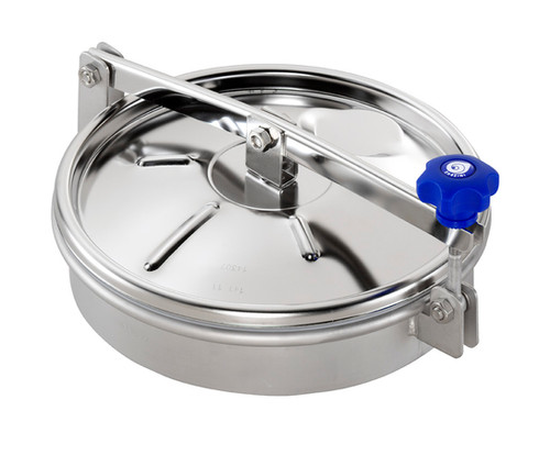 Round 306mm 304 Stainless Steel Access Hatch (Manway) | weldsumable