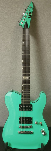 ESP LTD Eclipse 87 NT Electric Guitar - LECLIPSENT87NTTURQ | A Plus Guitars