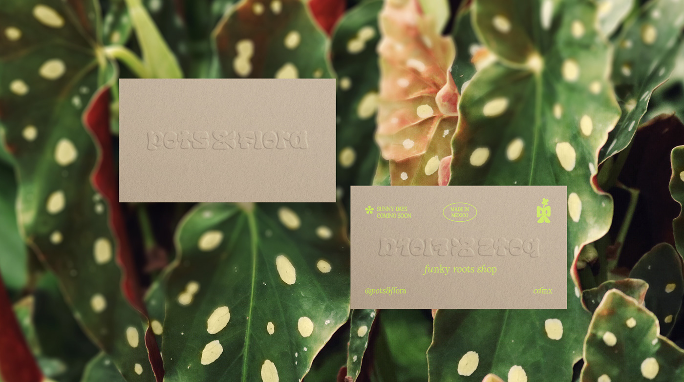 POTS & FLORA Branding by Super Magic Friend – Curated by Fivestar