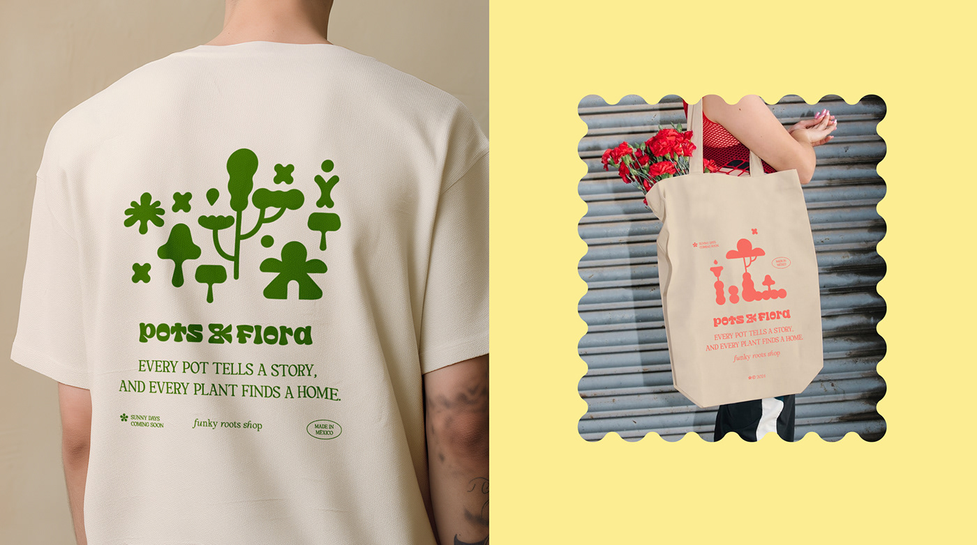 POTS & FLORA Branding by Super Magic Friend – Curated by Fivestar