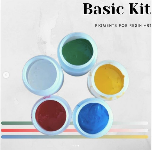 Basic Epoxy Pigments Kit | Lacquer Colours