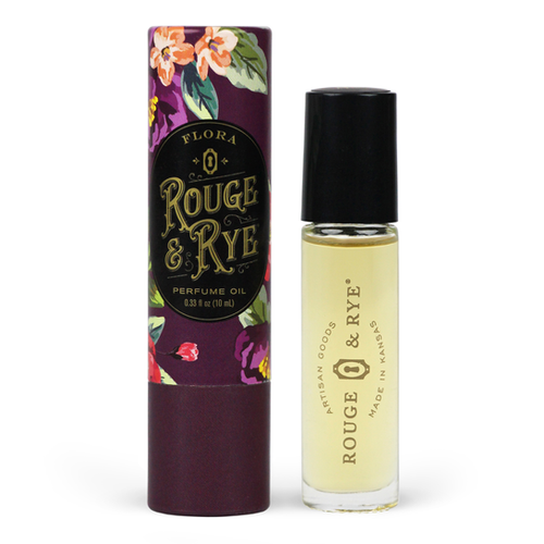 No. 7 Flora Perfume Oil • Pomegranate, Bergamot and Black Tea | rougeandrye