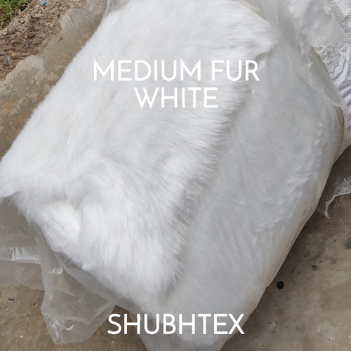White Fur Fabric |Shubhtex Velvet & Fur Fabrics
