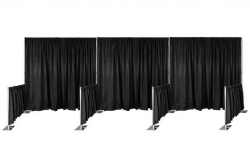 Booth Drape | La Vie Event Rentals