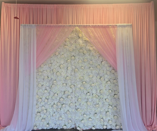 8x8 Flower Wall Set | La Vie Event Rentals