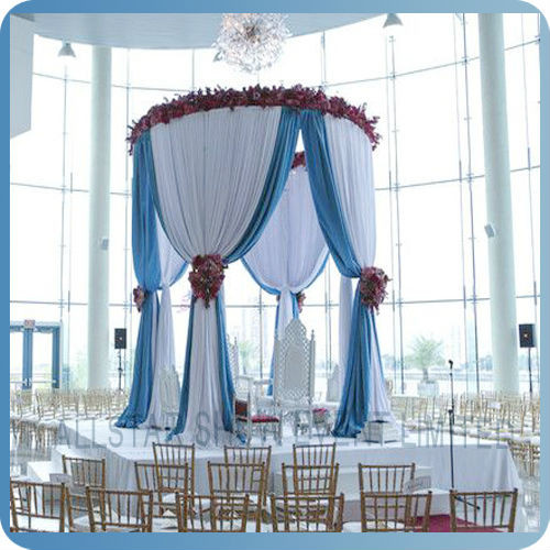 10 Ft. Round Canopy Drape | La Vie Event Rentals