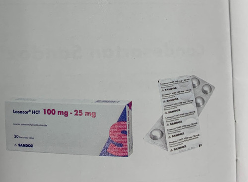 Losacor HCT 100/25mg 30粒 sandoz | wang-kee