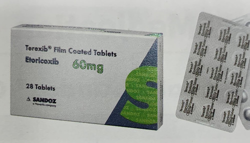 Terexib 60mg etoricoxib 28粒 SANDOZ | wang-kee