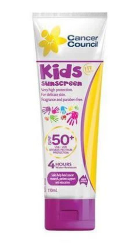Cancer Council Australia Kids Sunscreen SPF50+ 110ml 澳洲防癌協會兒童呵護防曬乳 ...