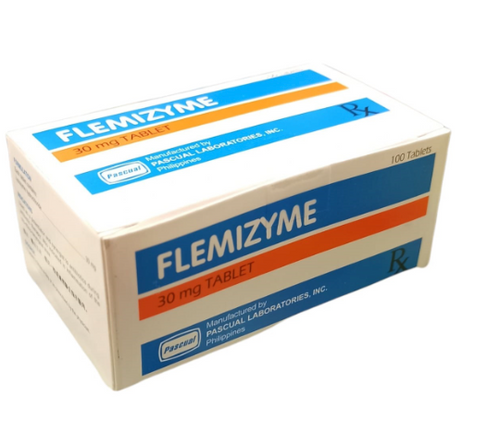Flemizyme 30mg 100pcs | wang-kee