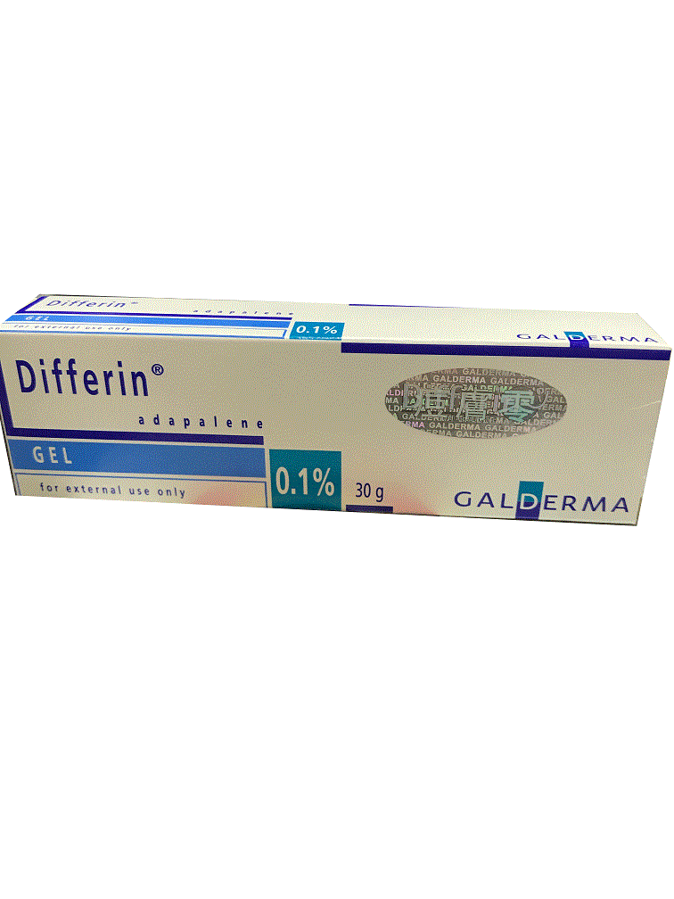 Differin adapalene gel 0.1% 30g | wang-kee
