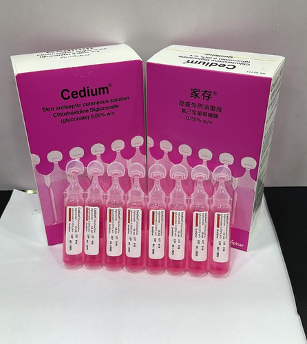 CEDIUM Chlorhexidine Digluconate 0.05% (External Use) 10ml /tube 家全 ...