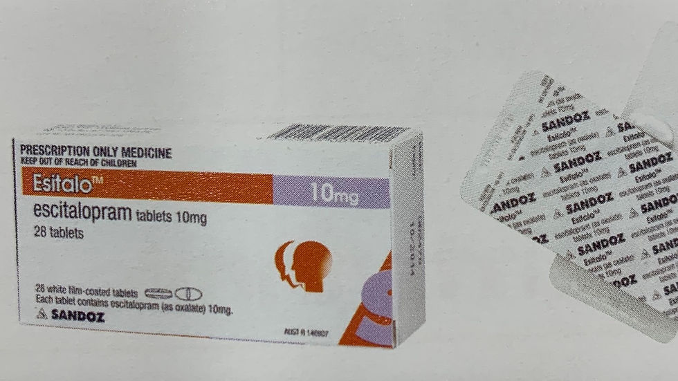 Esitalo 10mg escitalopram 28粒 SANDOZ | wang-kee