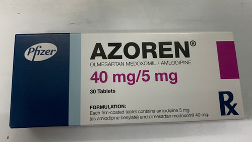 Azoren 40/5mg 28粒 Pfizer | wang-kee