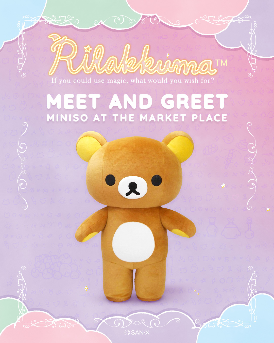 Rilakkuma Meet and Greet at The Market Place | MINISO