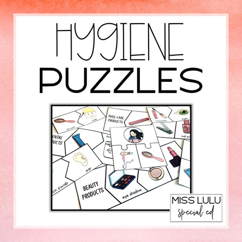 Hygiene Puzzle Pack | Miss Lulu