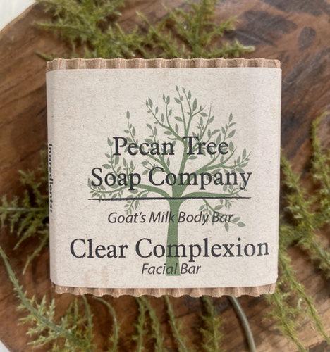 Clear Complexion Facial Bar (6 oz) | Pecan Tree Soap