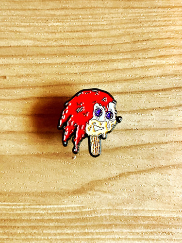 Knuckles Popsicle Pin | Cloud Cover Co.