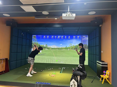 Electric Retractable Golf Impact Screen Motorized Roll Up Golf Screen ...