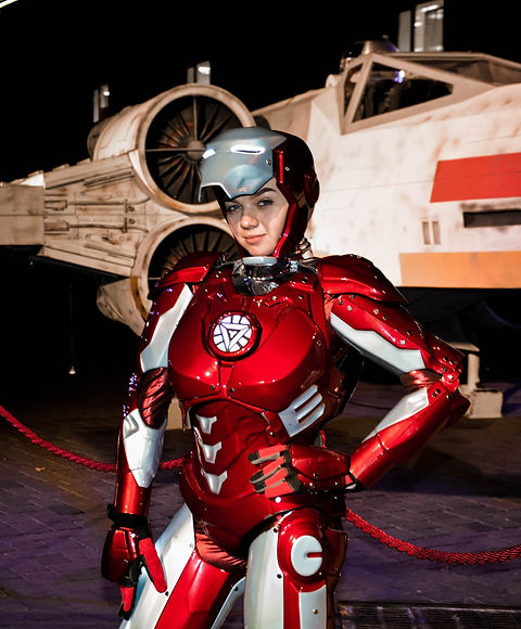 Iron Woman Suit Mackenzie Gibson | Battle Of The Brains And The Armor