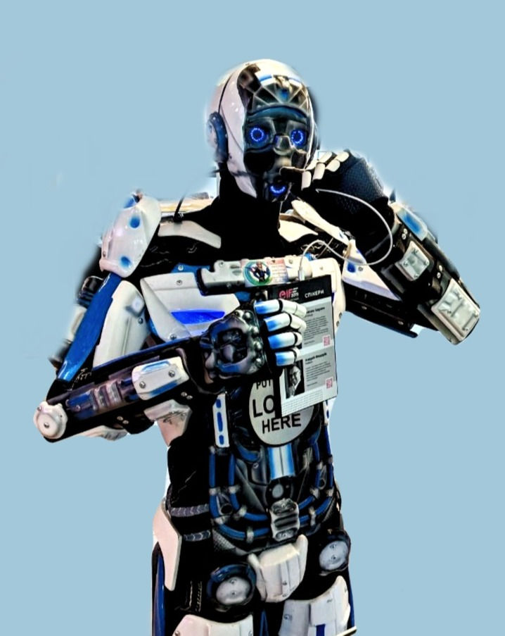 Quartz Android Robot Costume | AnyRobots Studio