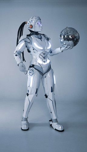 Жіночий костюм робота Arda | AnyRobots Studio