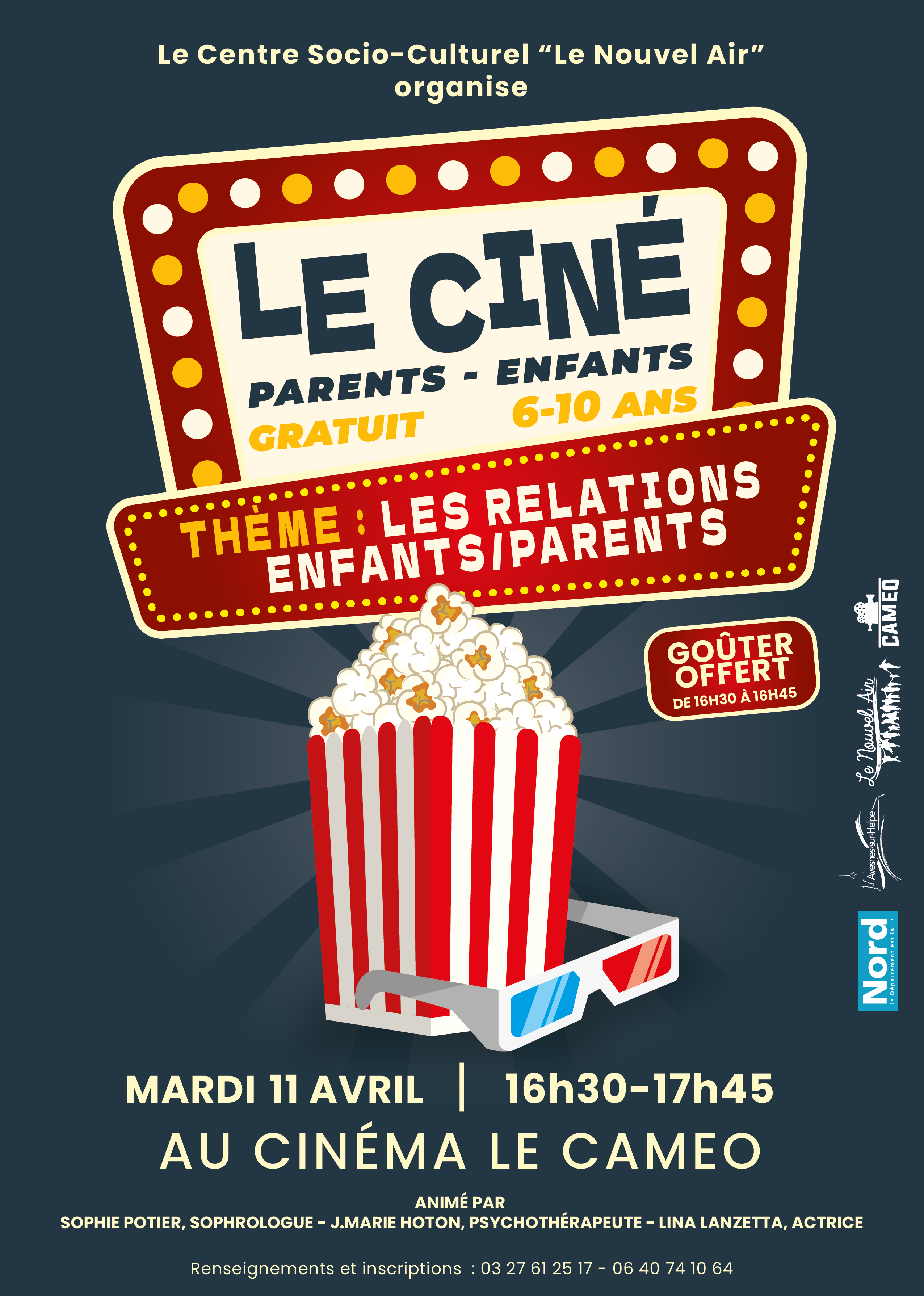 Ciné Parent-Enfant | Cinéma le caméo