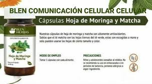 capsulas moringa y matcha | Misitio