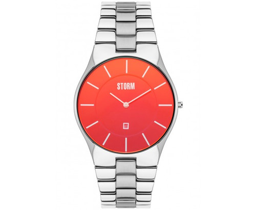 Mens Strom Watch, Slim-X Xl Lazer Red. | Toulson Jones Jewellers
