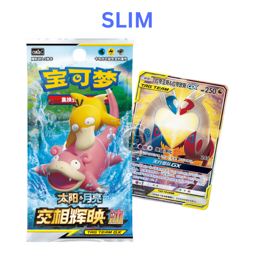 Pokemon Tag Team (Slowpoke/Psyduck) Slim Booster Packs [Simplified ...