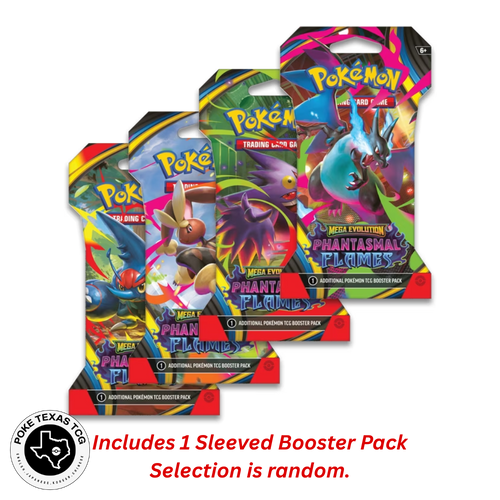 1x Pokemon Phantasmal Flames Sleeved Booster Pack [English] | PokeTexas TCG