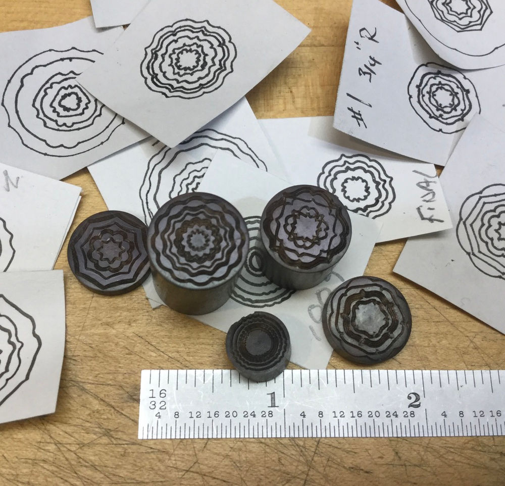 Making Rosettes for my Antique Rose Engine to make Miniature Ornamental ...